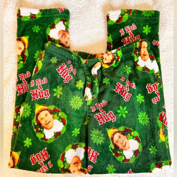 Ugly Christmas Sweater | Pants | Christmas Elf Pajama Pants Bottoms ...